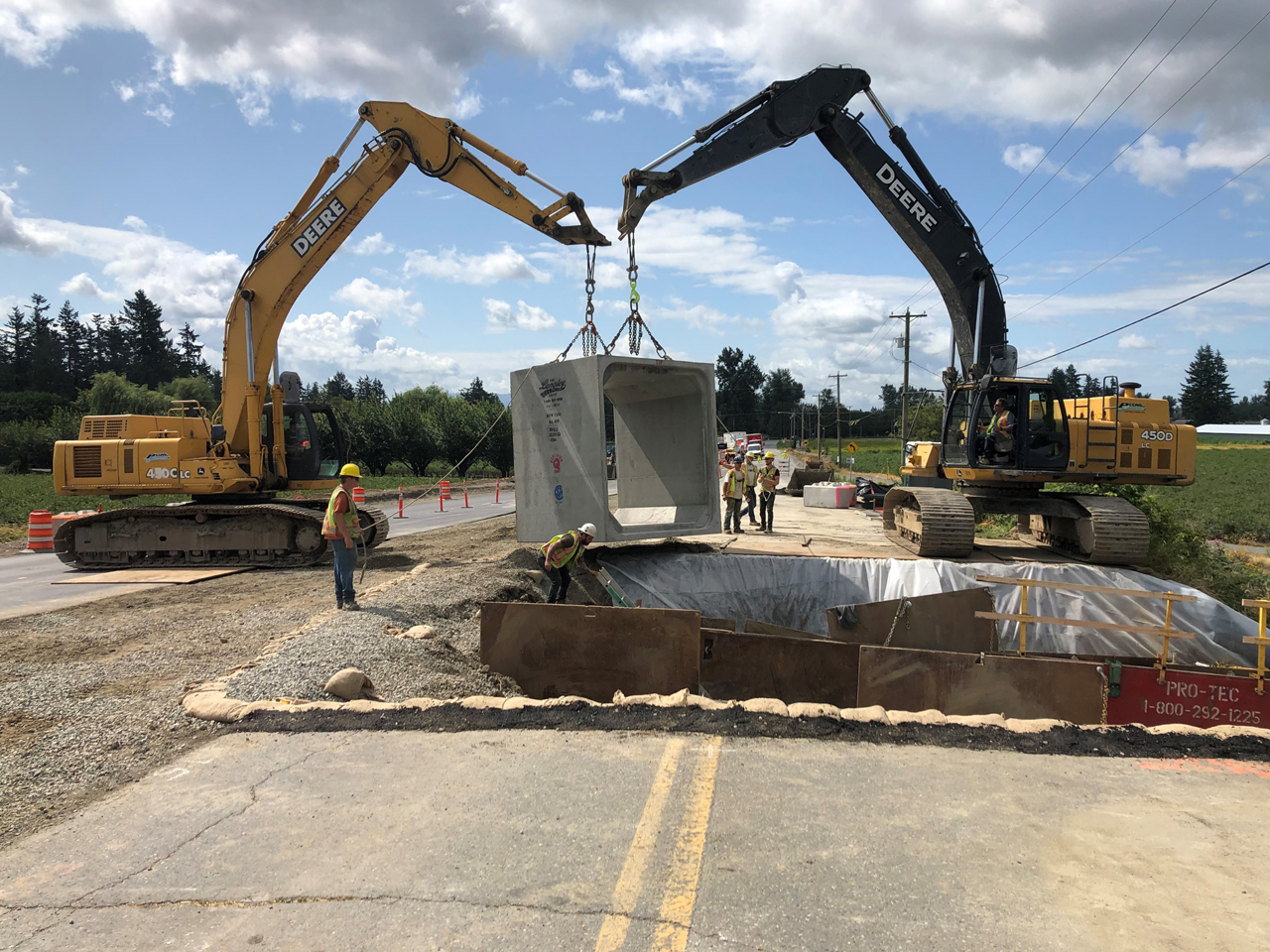 Mt. Lehman Road to Simpson Road Pipe Works – Pedre Contractors