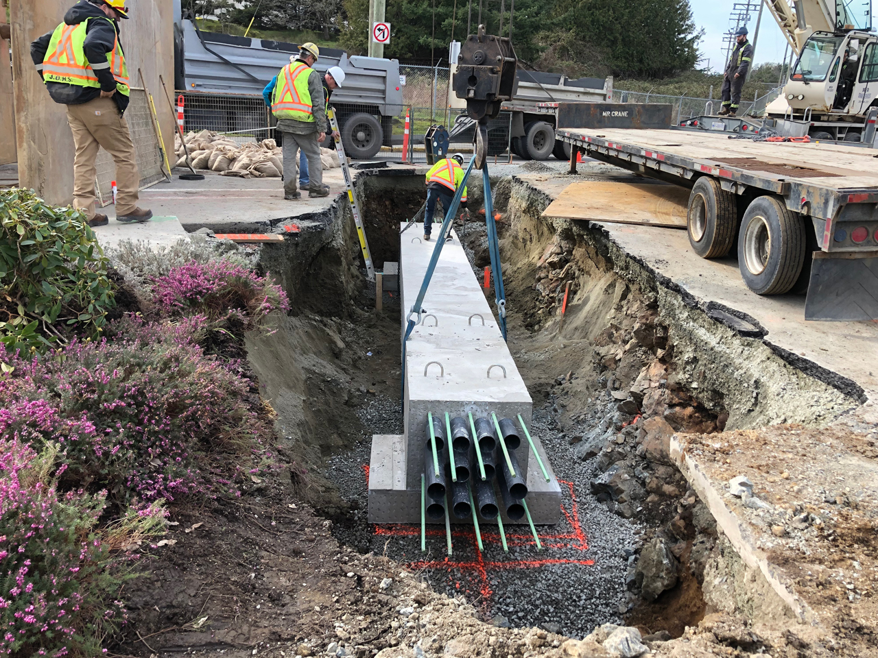 BC Hydro Esquimalt Ductbank Work – Pedre Contractors
