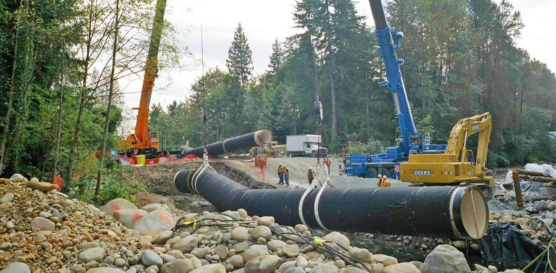 Seymour Main #5 River Crossing – Pedre Contractors